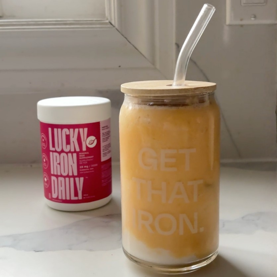 Iron-Packed Fuzzy Peach Smoothie – Lucky Iron Life