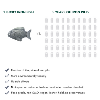 Lucky Iron Fish - Safe and Easy-To-Use Solution for Iron Deficiency ...